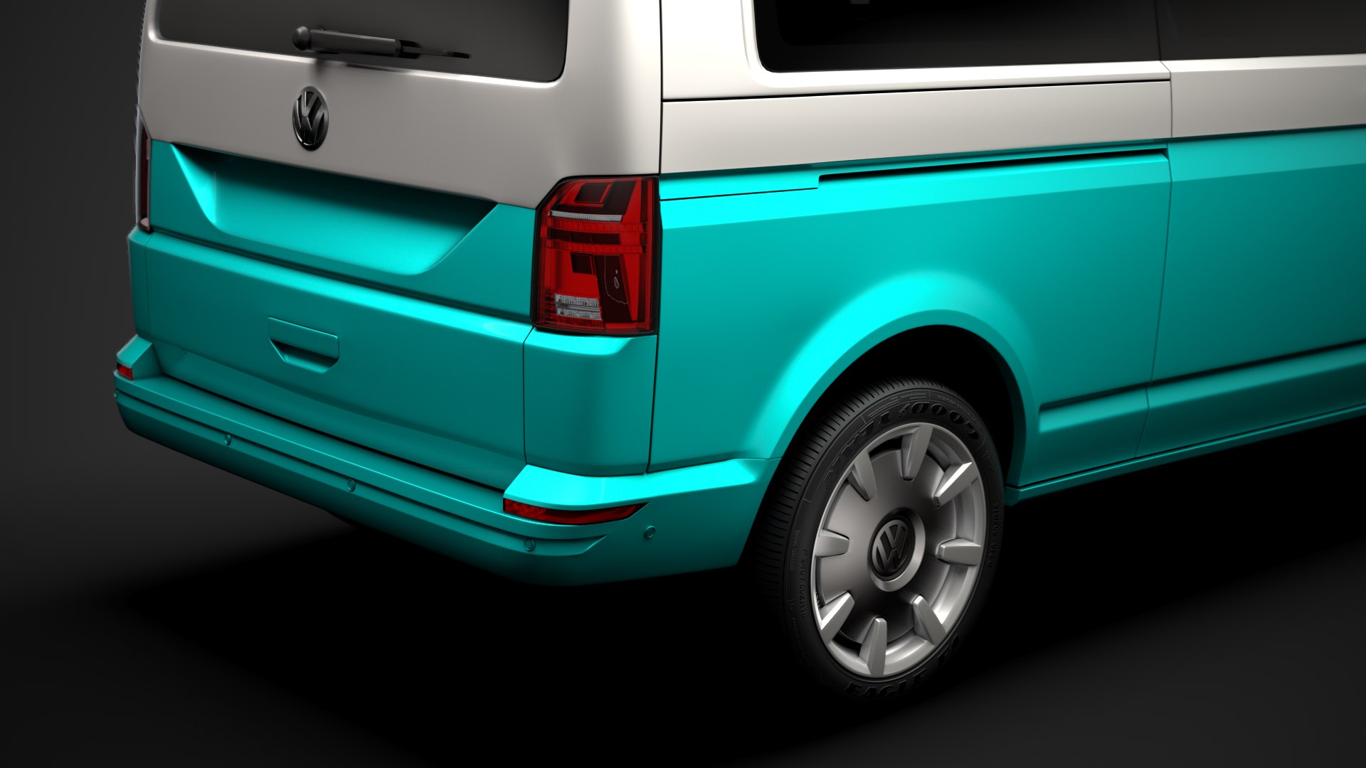 Multivan Bulli Lwb T6 3D Model - TurboSquid 1492068