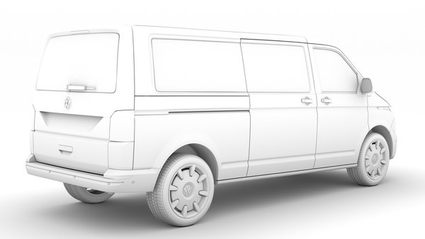 Multivan bulli lwb t6 3D model - TurboSquid 1492068