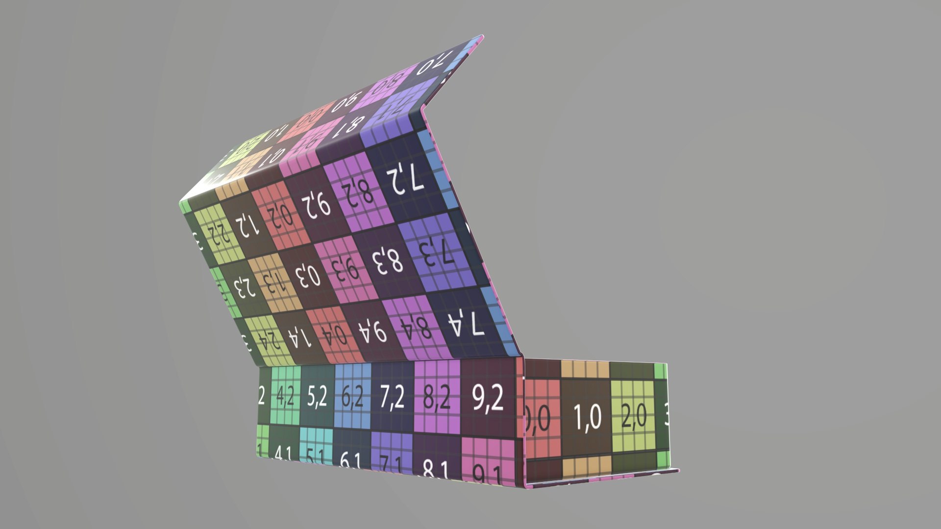 Magnetic Open Paper 3D Model - TurboSquid 1697637