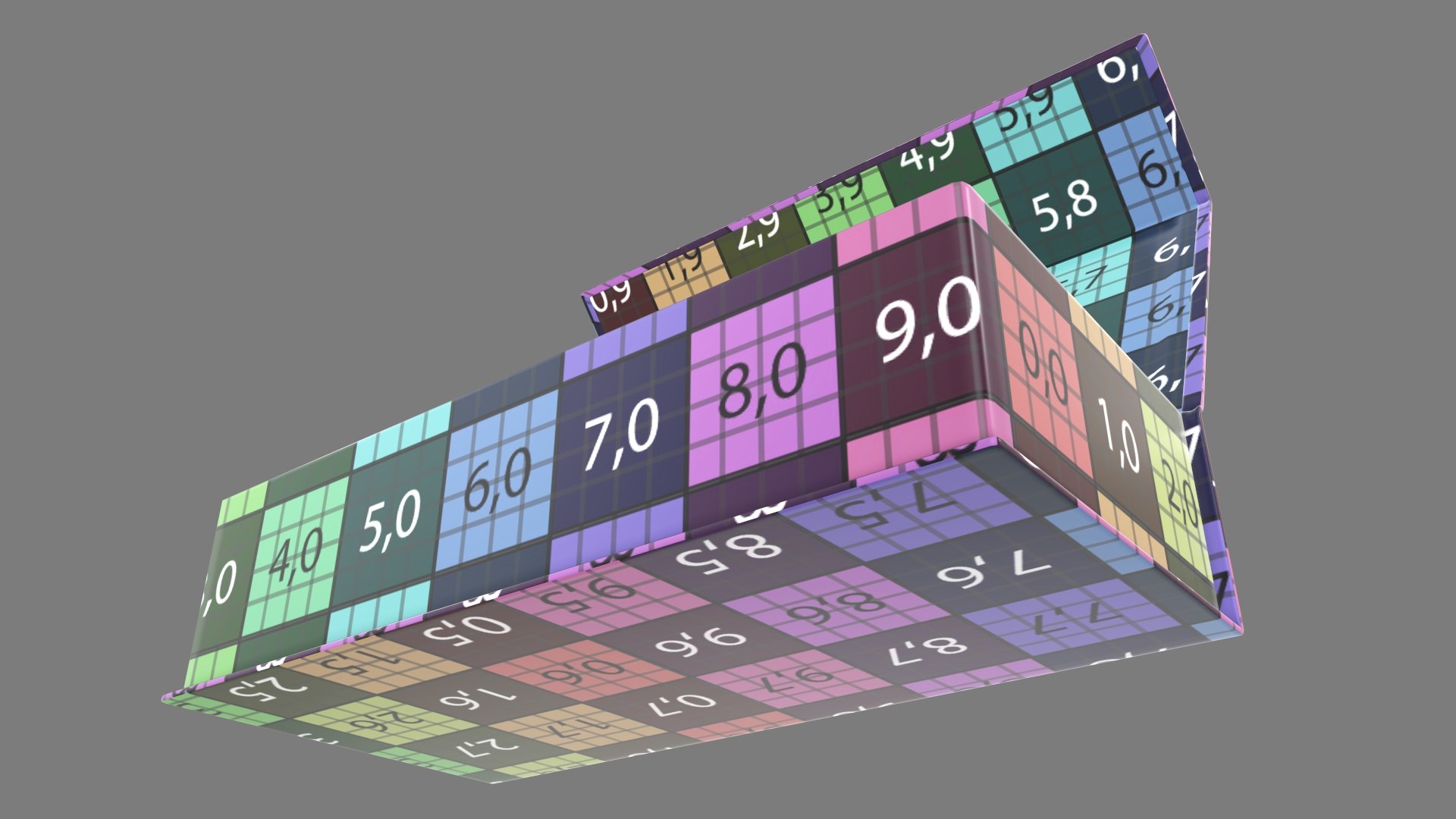Magnetic Open Paper 3D Model - TurboSquid 1697637