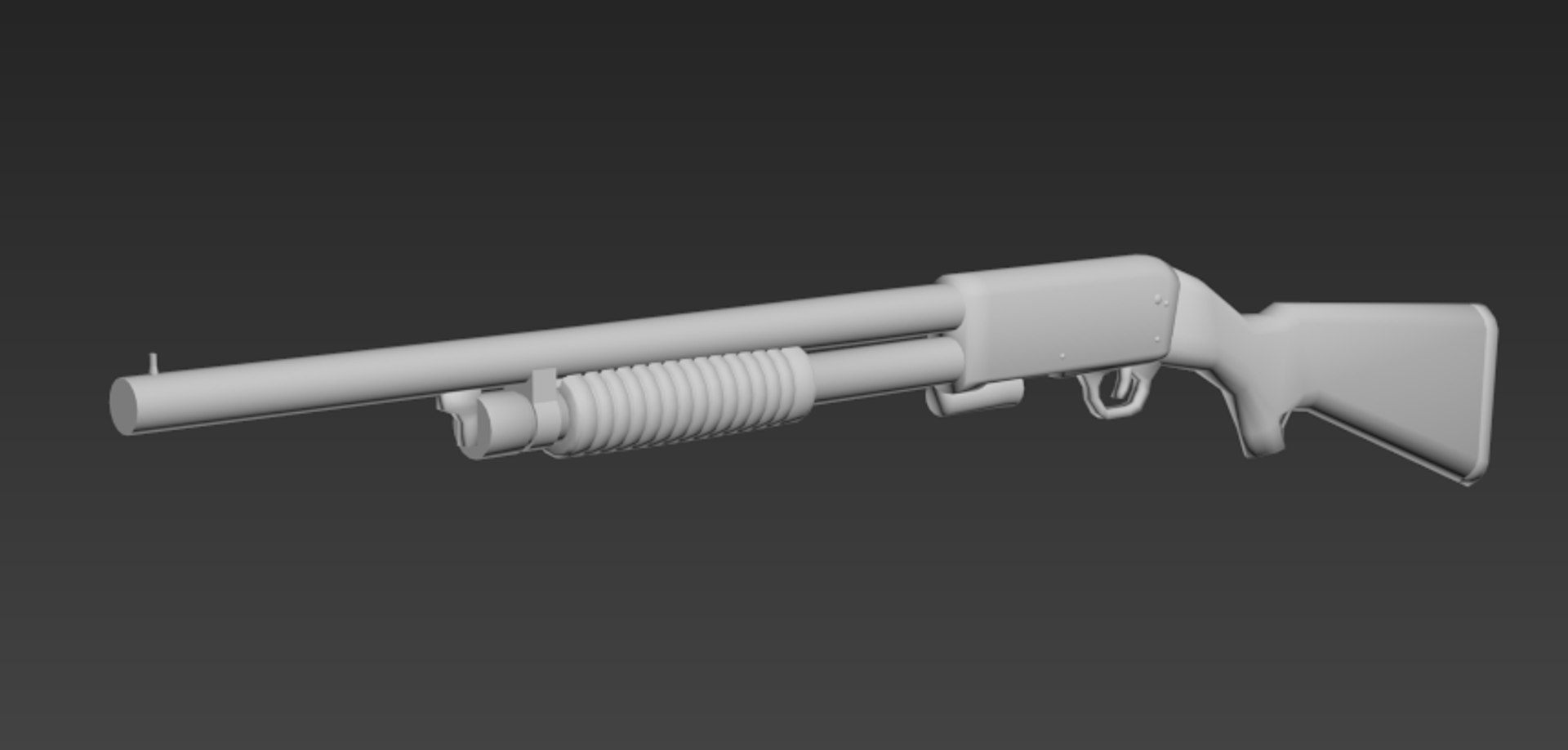 shotgun ithaca m37 obj