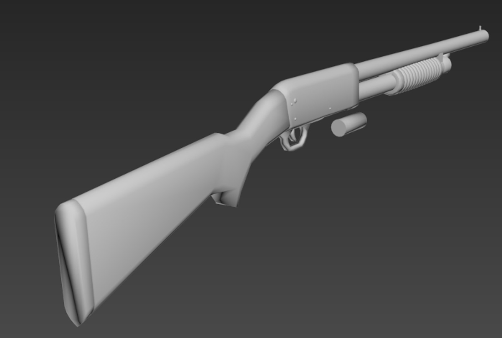 shotgun ithaca m37 obj