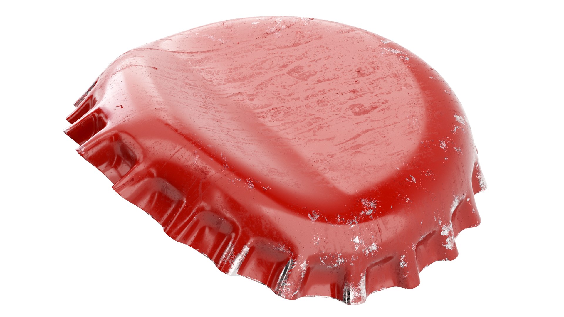 3D Bent Bottle Cap - TurboSquid 2196299