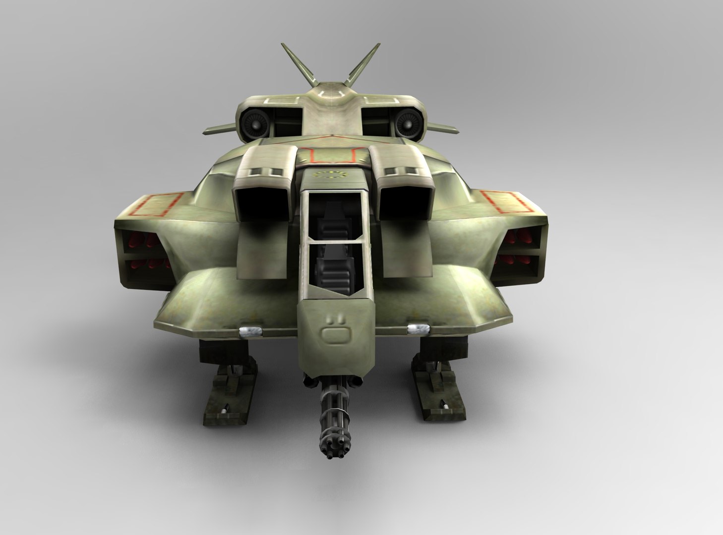 3d Aliens Dropship