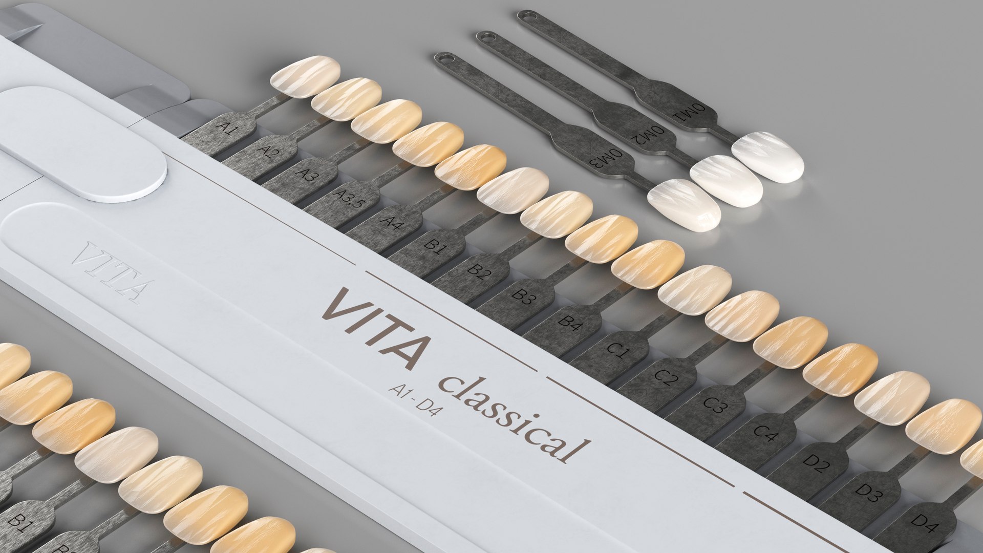 3D Model VITA Classical Dental Shade Guide - TurboSquid 2203525