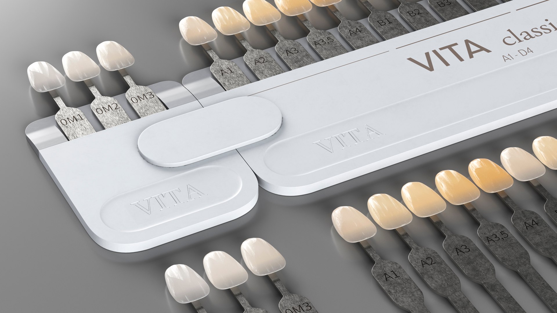 3D Model VITA Classical Dental Shade Guide - TurboSquid 2203525