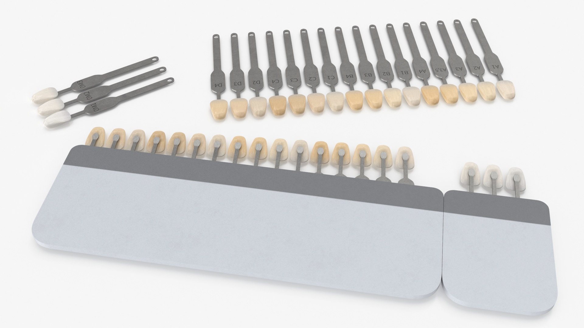 3D Model VITA Classical Dental Shade Guide - TurboSquid 2203525