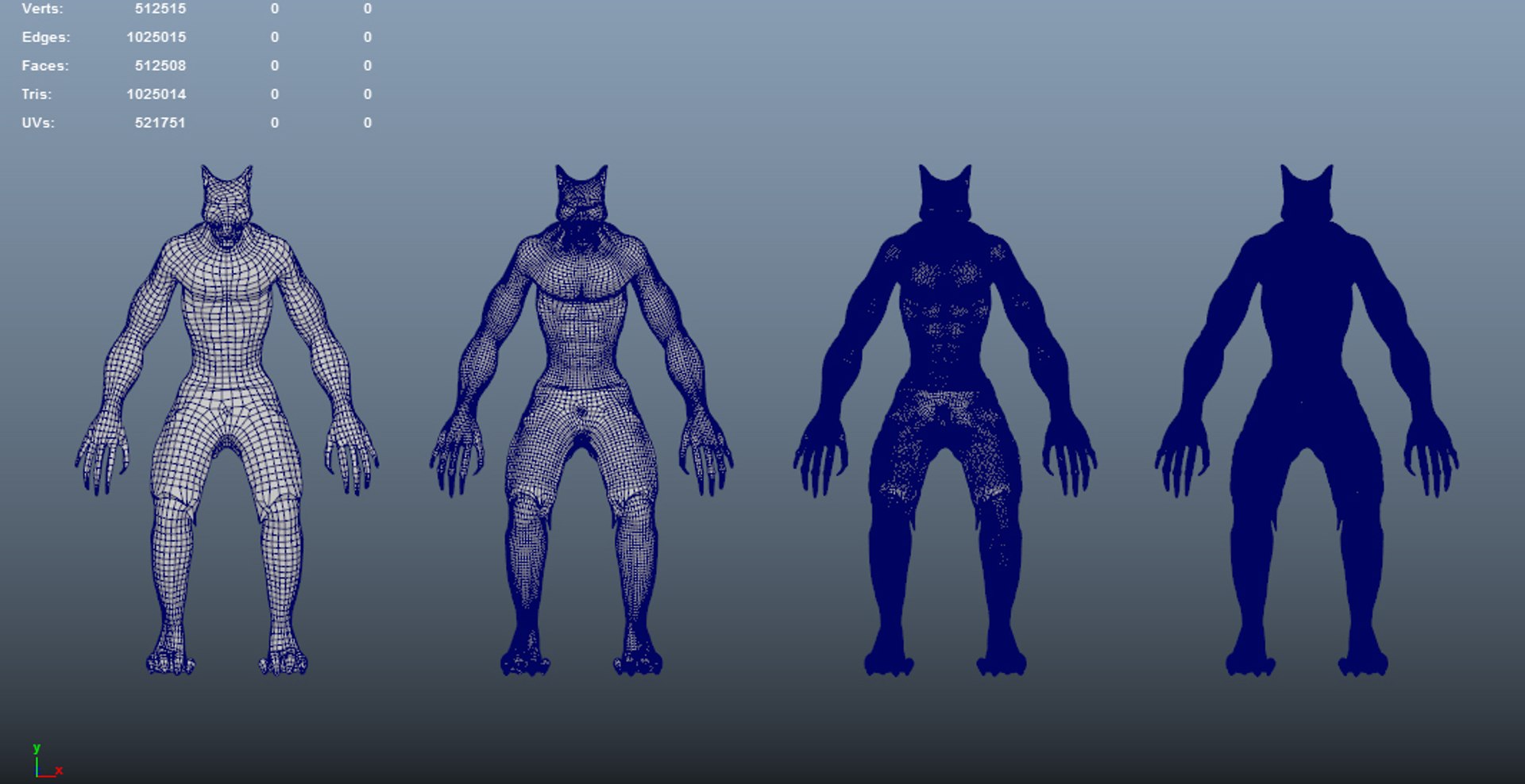 Werewolf Games 3D - TurboSquid 1299341
