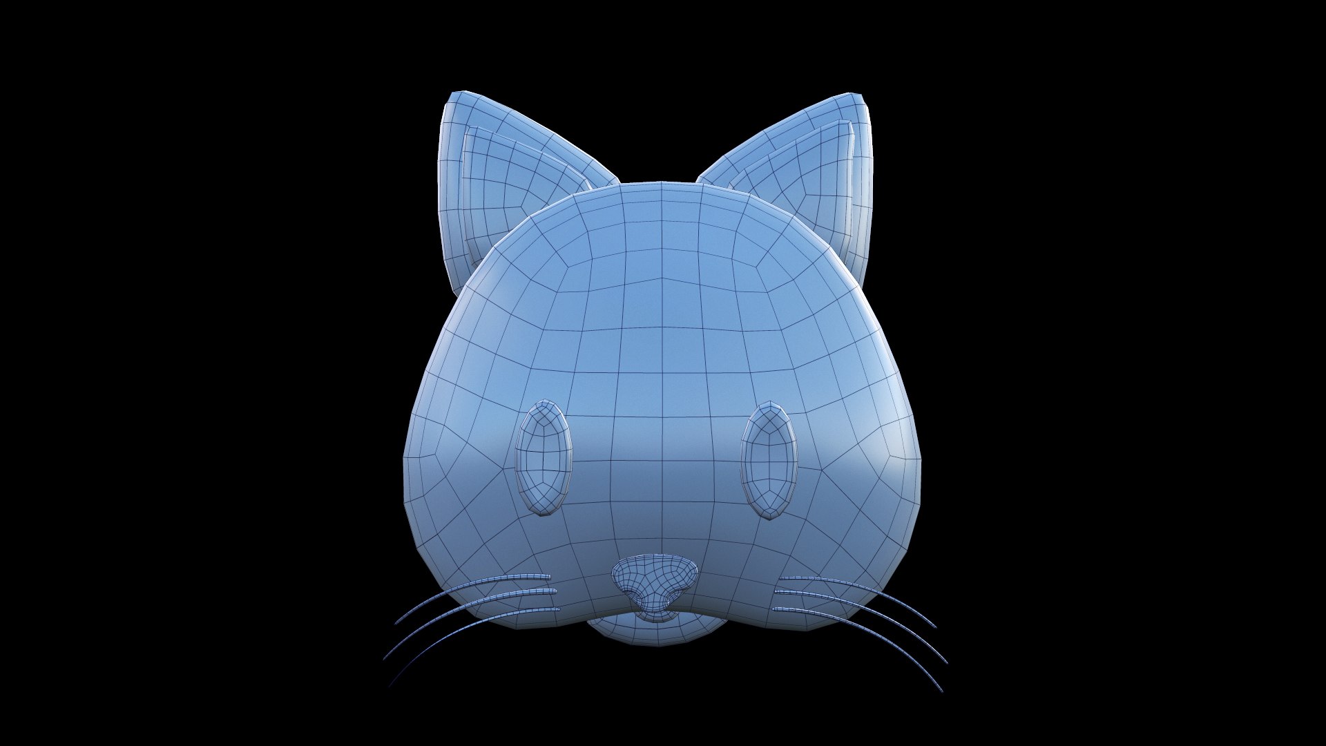 Cat Icon 3D - TurboSquid 1178983
