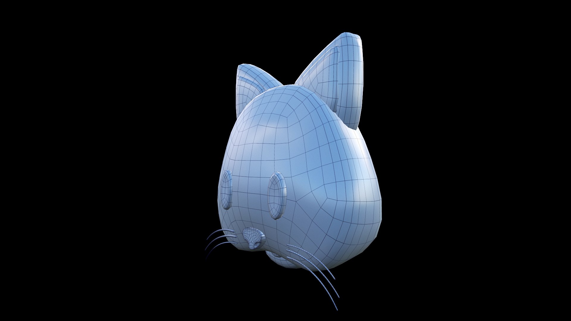 Cat Icon 3D - TurboSquid 1178983