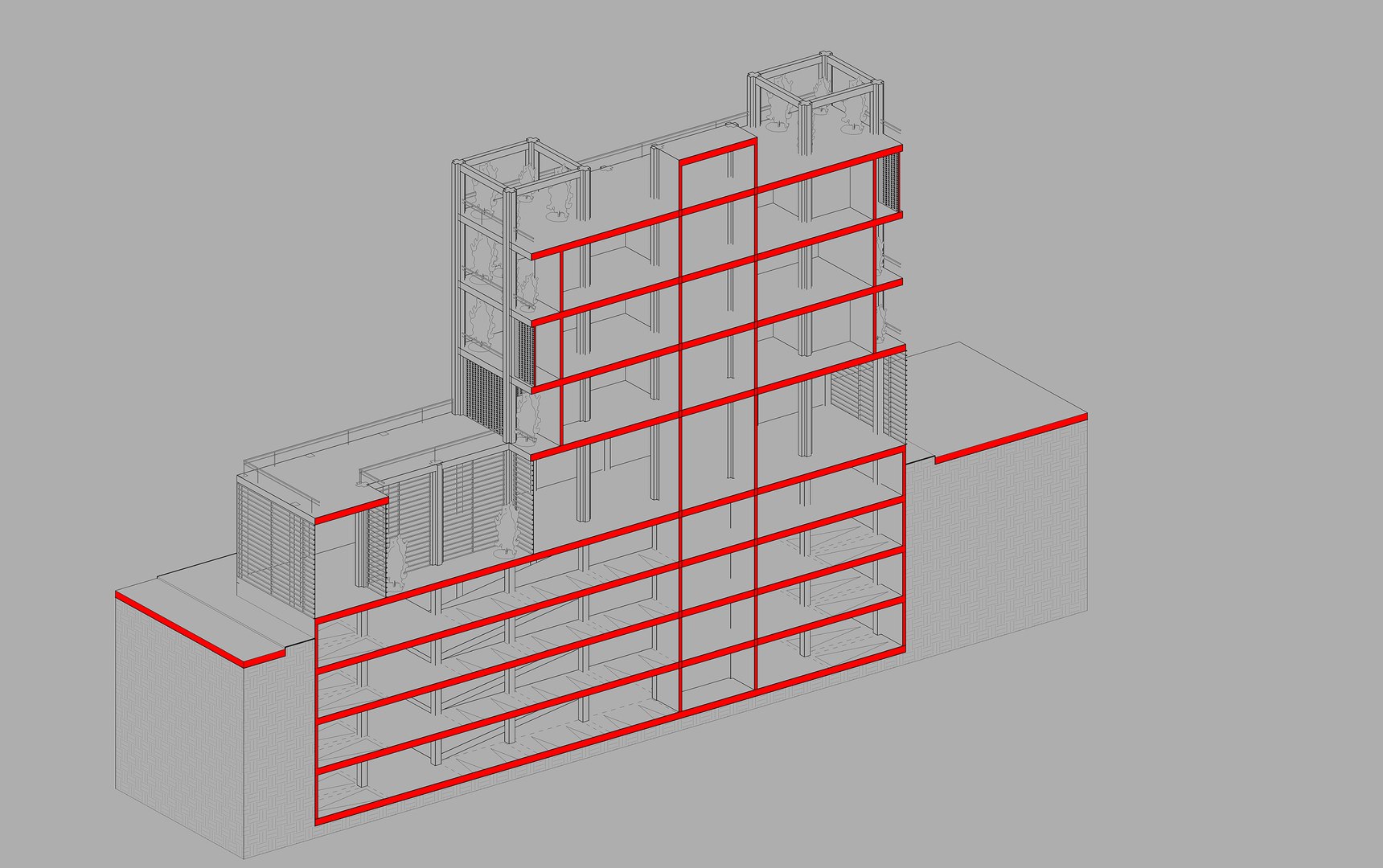Commercial Building model - TurboSquid 1976745