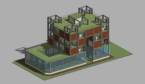 3D Commercial Building Revit Models - Browse & Download Formats ...