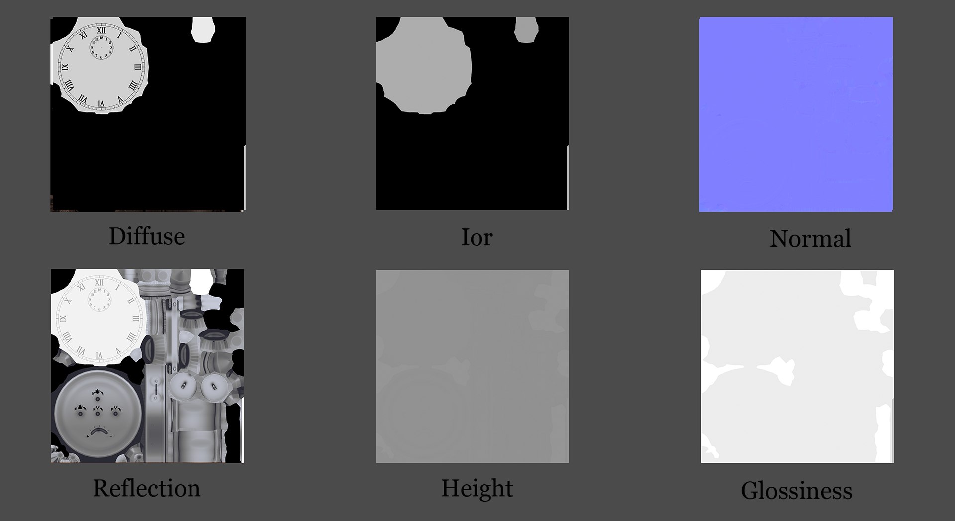 3D Alarm Clock Silver - TurboSquid 1635397