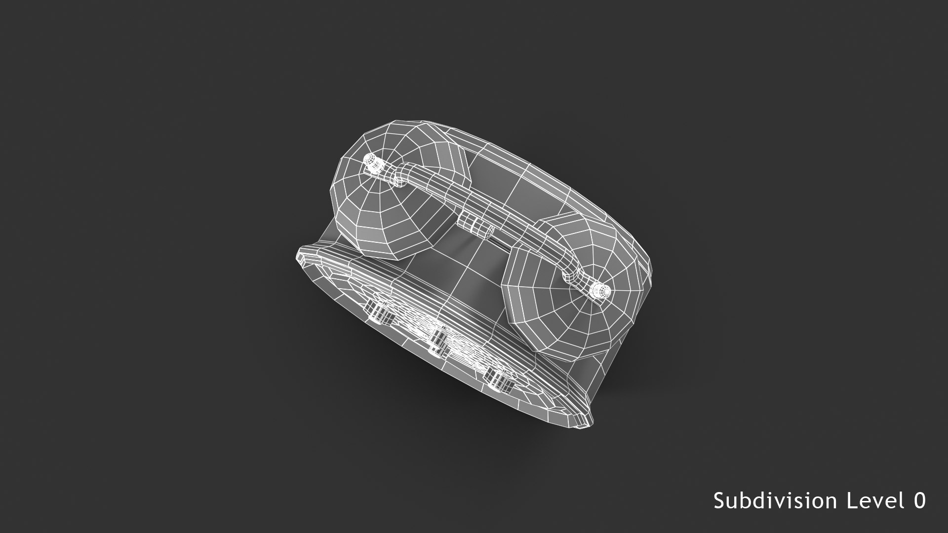 3D Alarm Clock Silver - TurboSquid 1635397