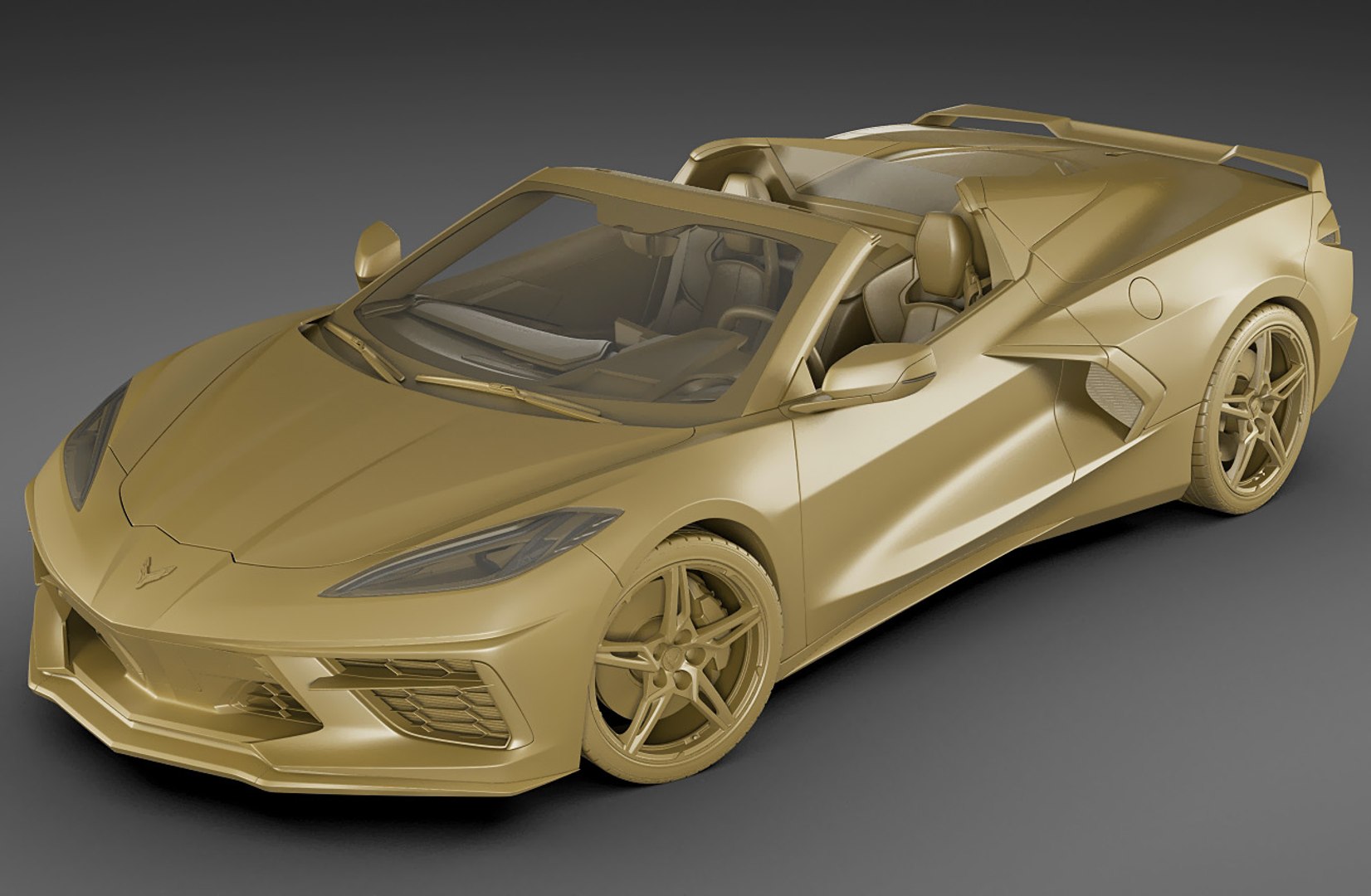 Chevrolet corvette c8 3D - TurboSquid 1490163