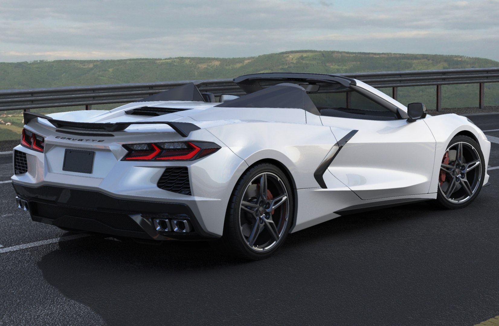 Chevrolet corvette c8 3D - TurboSquid 1490163
