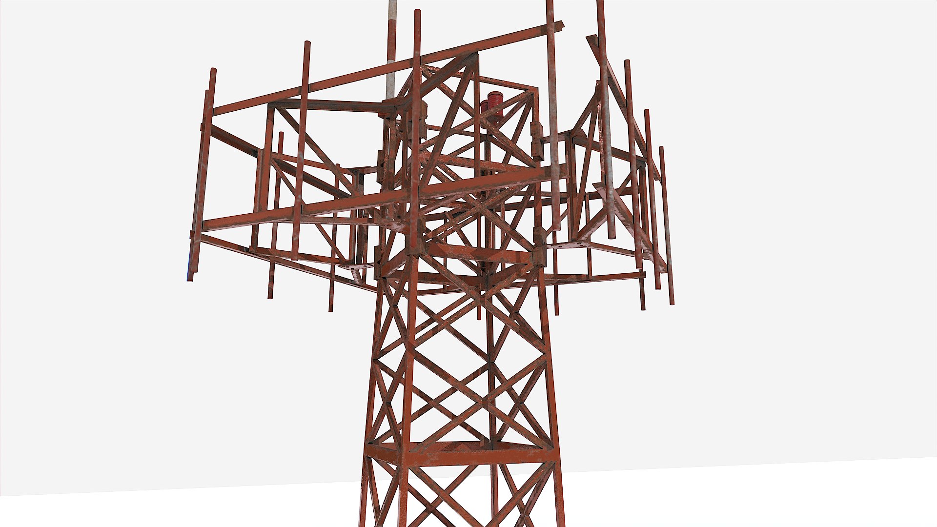 Modular Radar Tower 1 3D Model - TurboSquid 2301845
