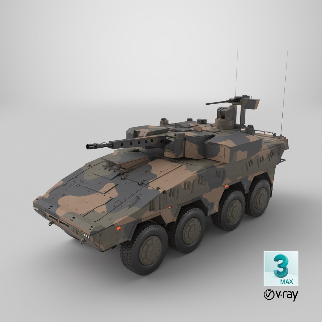 3D Boxer MRAV High-poly - TurboSquid 2423434