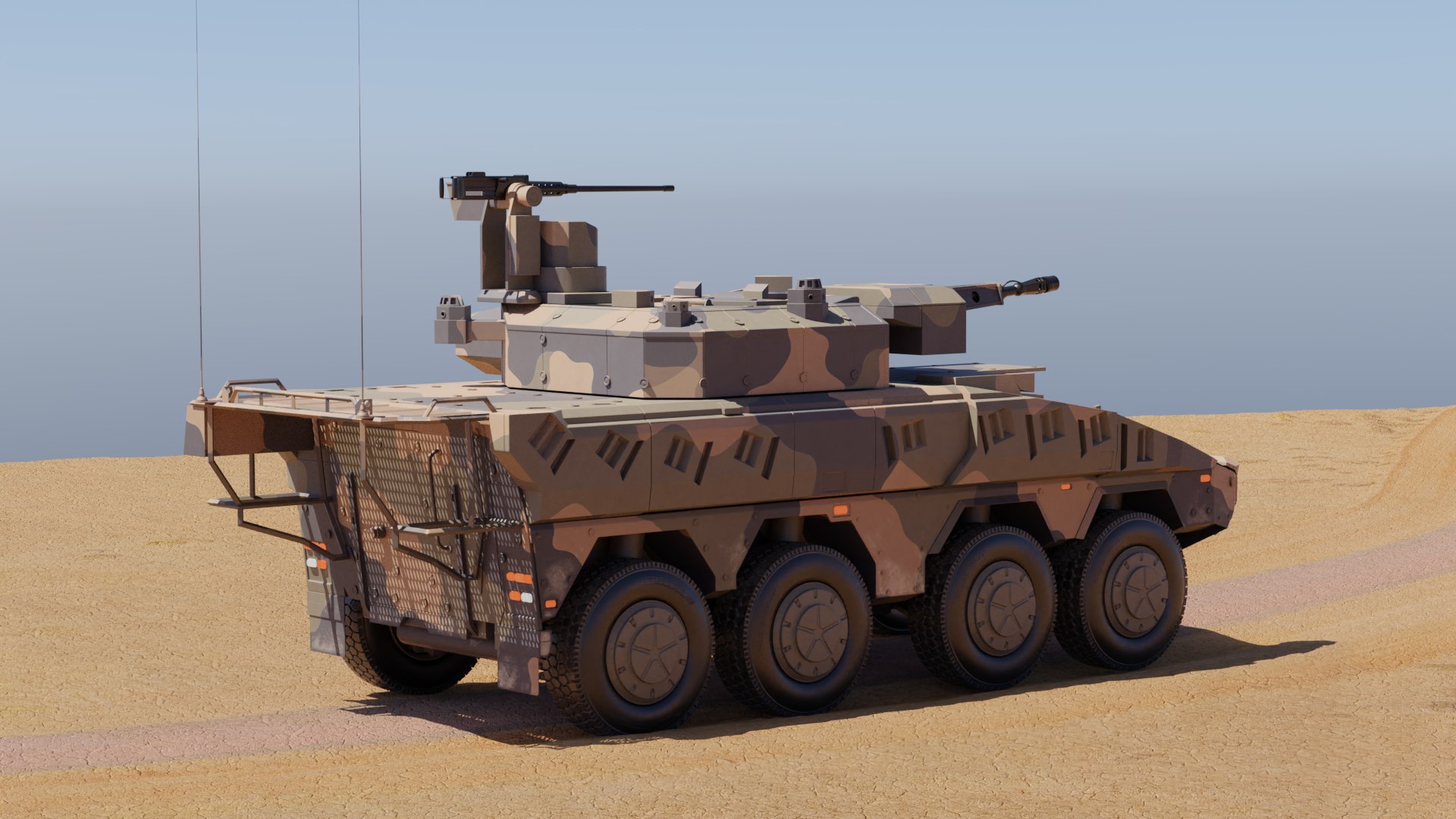 3D Boxer MRAV High-poly - TurboSquid 2423434