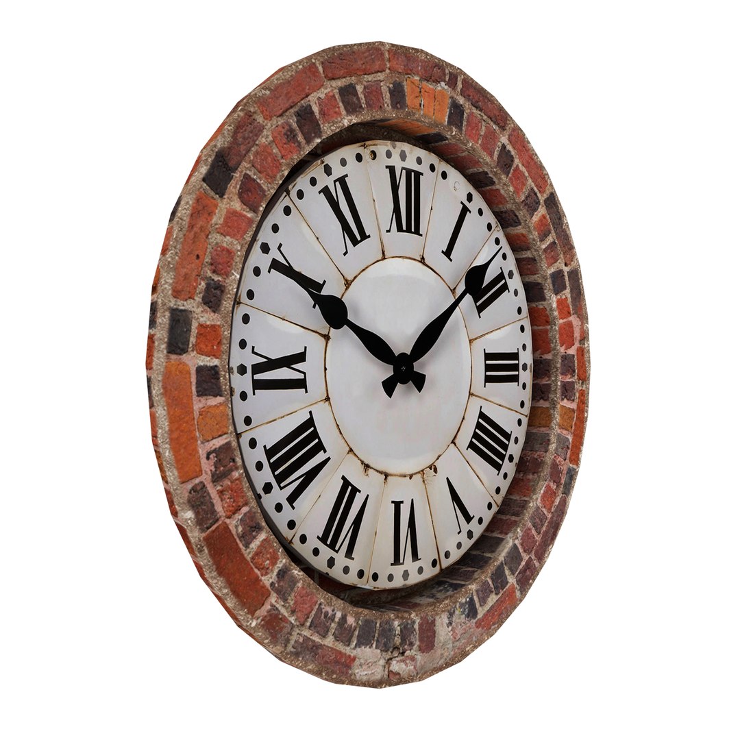 3D Street Wall Oclock - TurboSquid 1539648