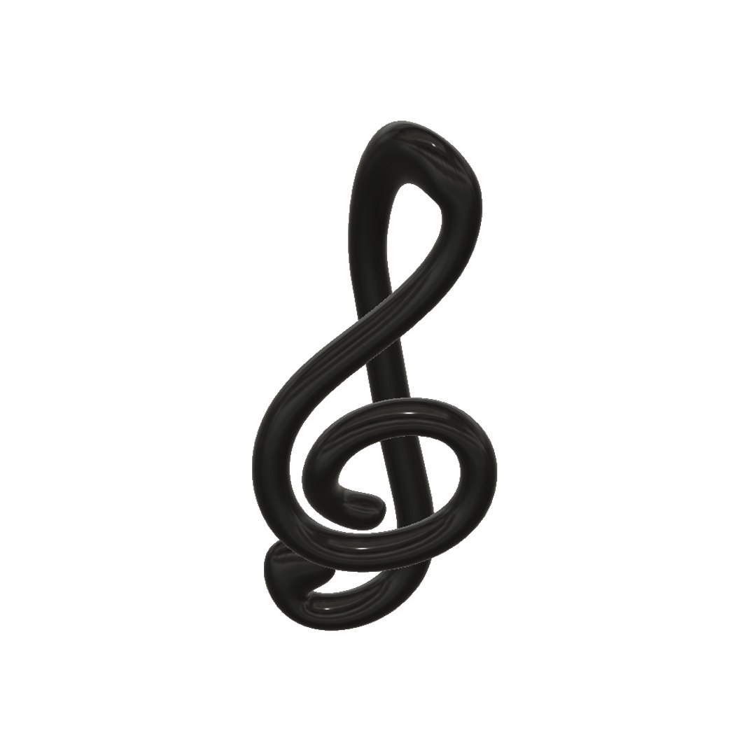 Treble Clef Dwg