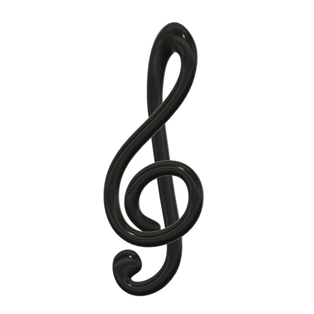 Treble Clef Dwg