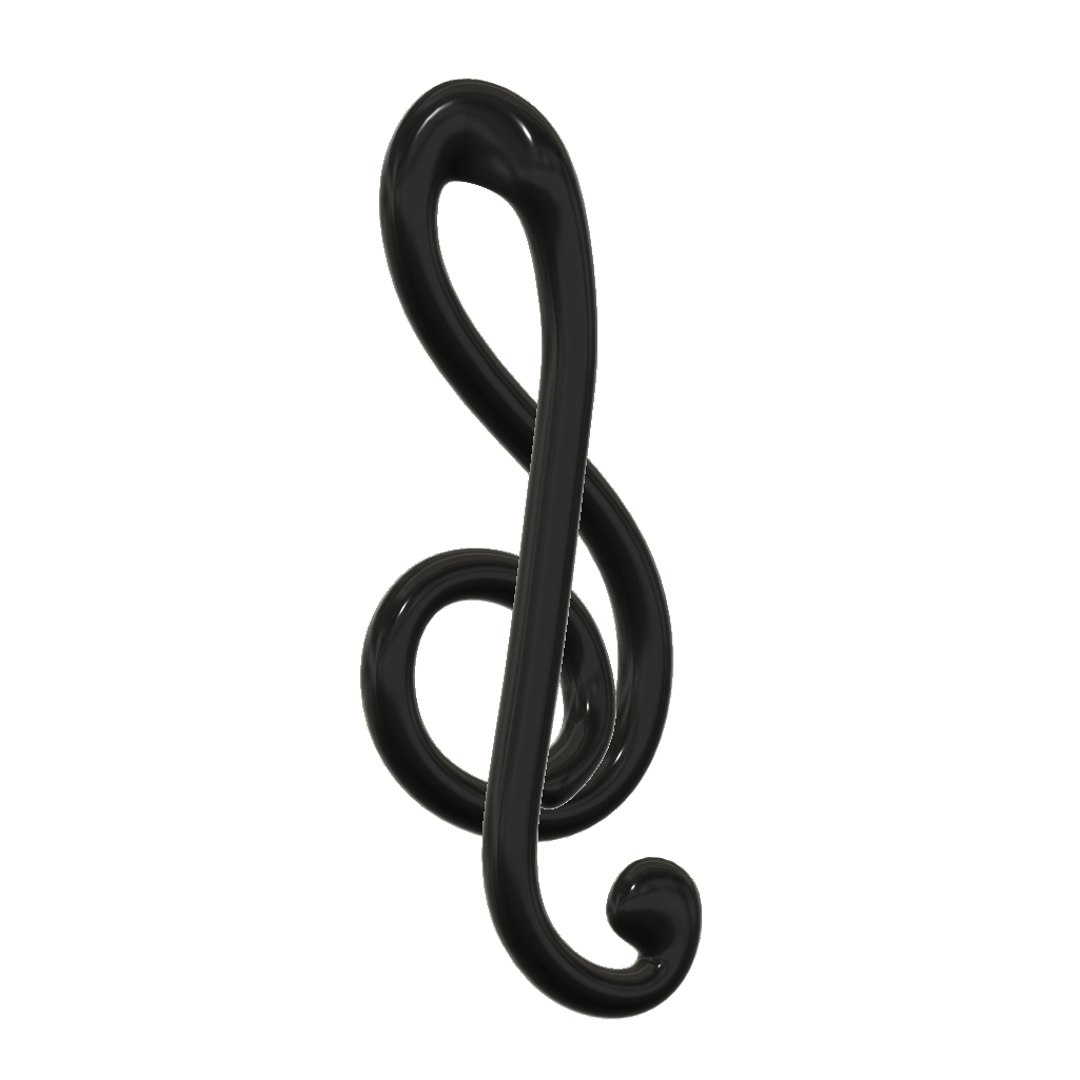 Treble Clef Dwg