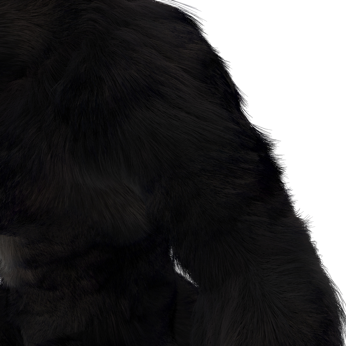 3d werewolf fur rigged