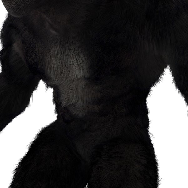 3d werewolf fur rigged