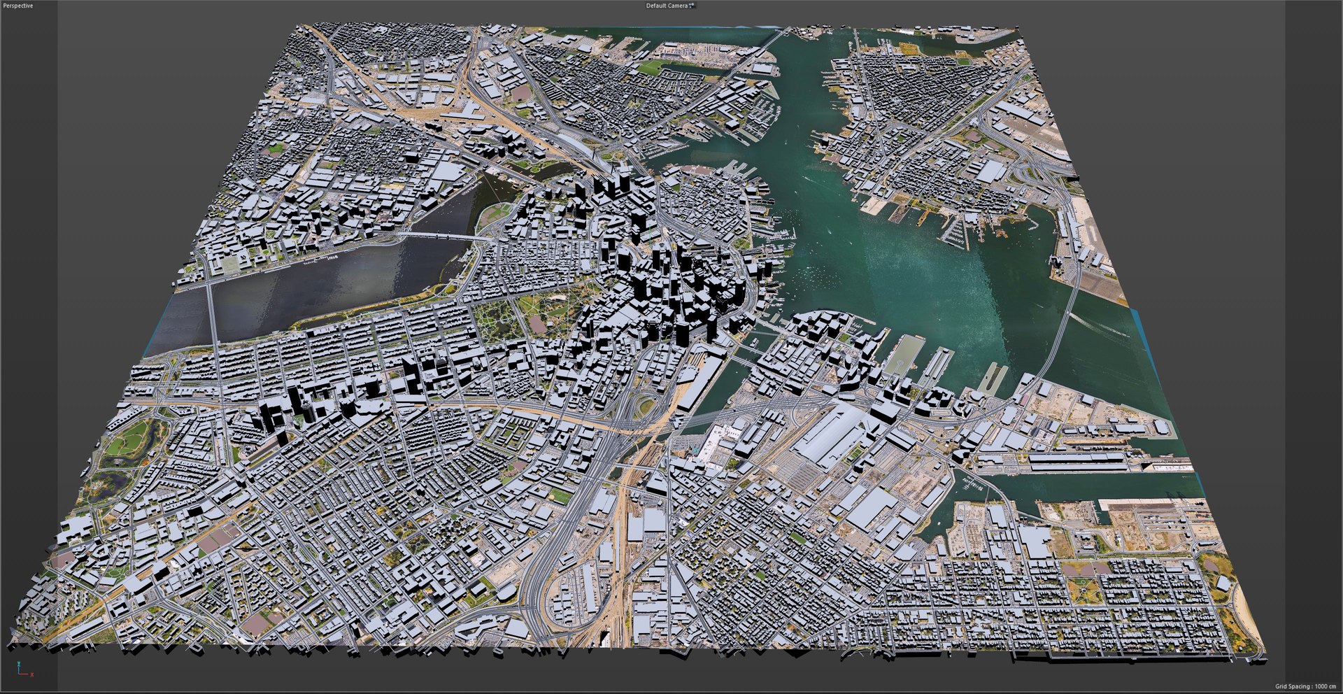 3D Model Boston Downtown Massachusetts USA - TurboSquid 1988433