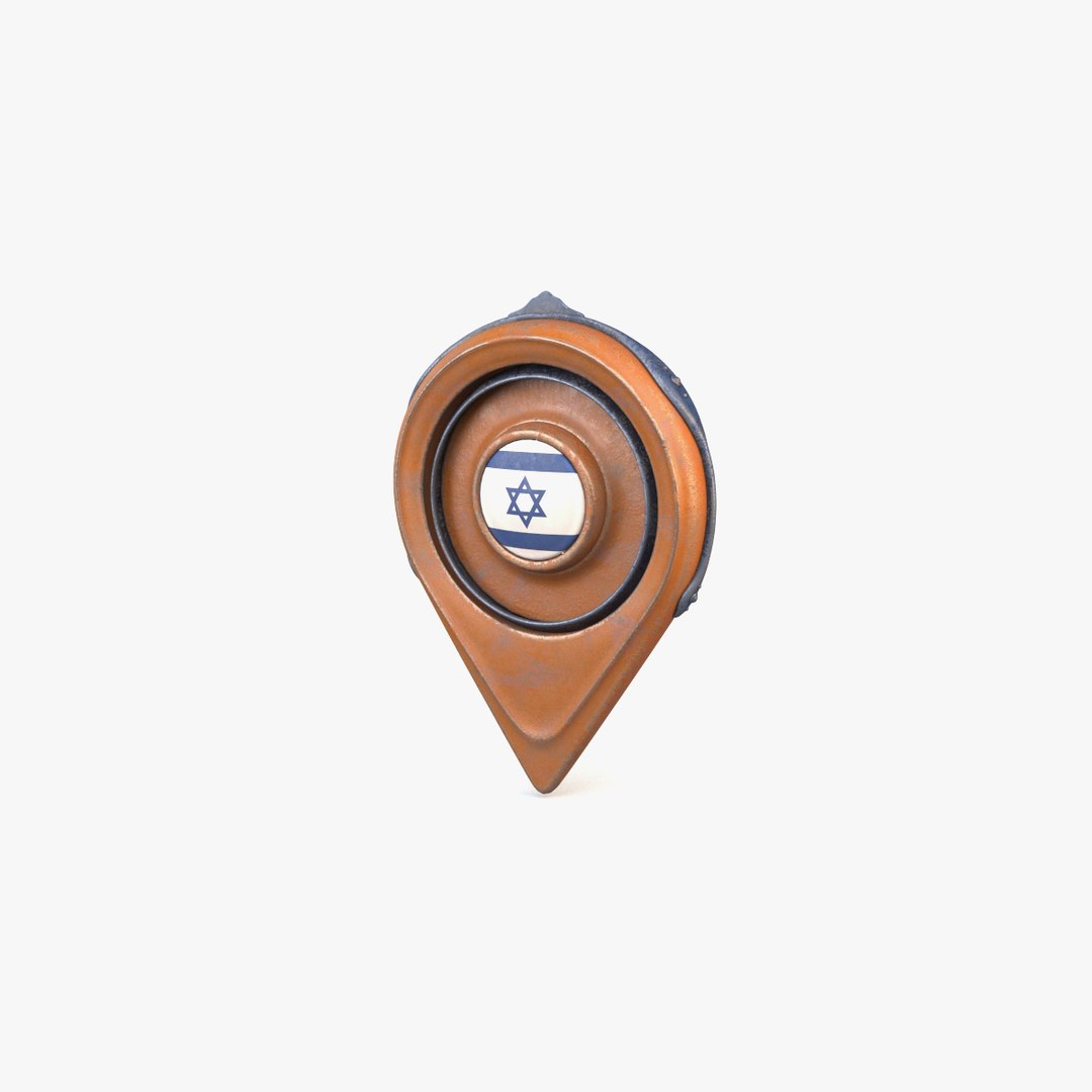 3D Israel Flag Icon - TurboSquid 2063152