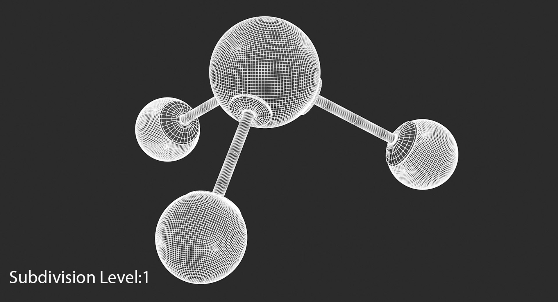 Ammonia Molecule 3D Model - TurboSquid 1418766