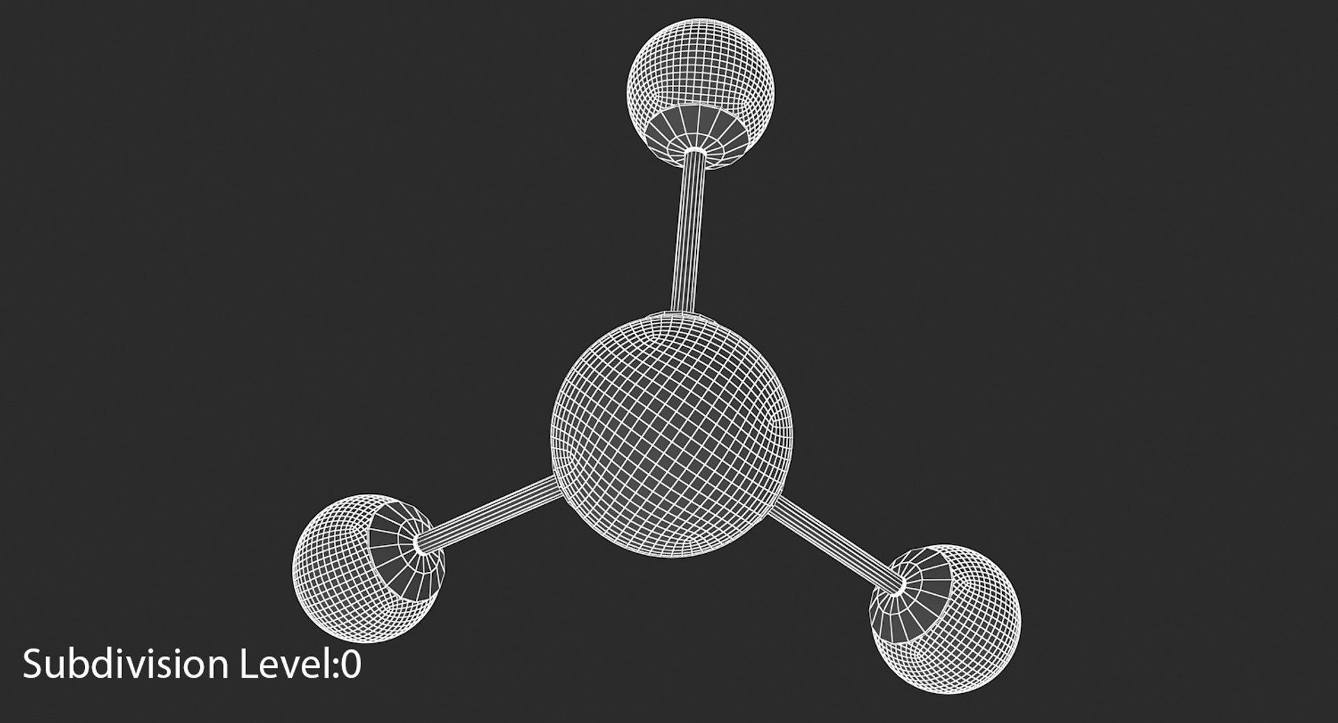 Ammonia Molecule 3D Model - TurboSquid 1418766