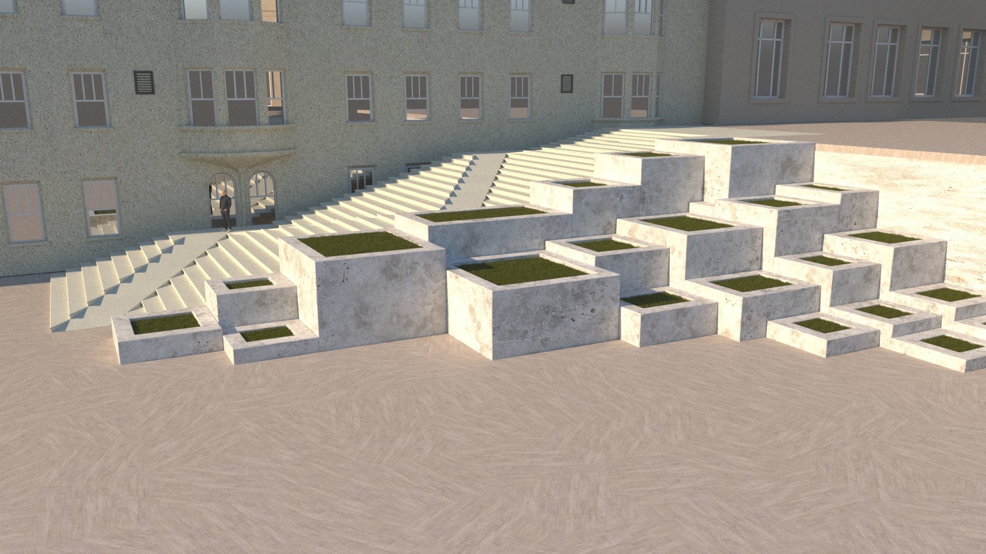 3D Model StairRamp - TurboSquid 2135480