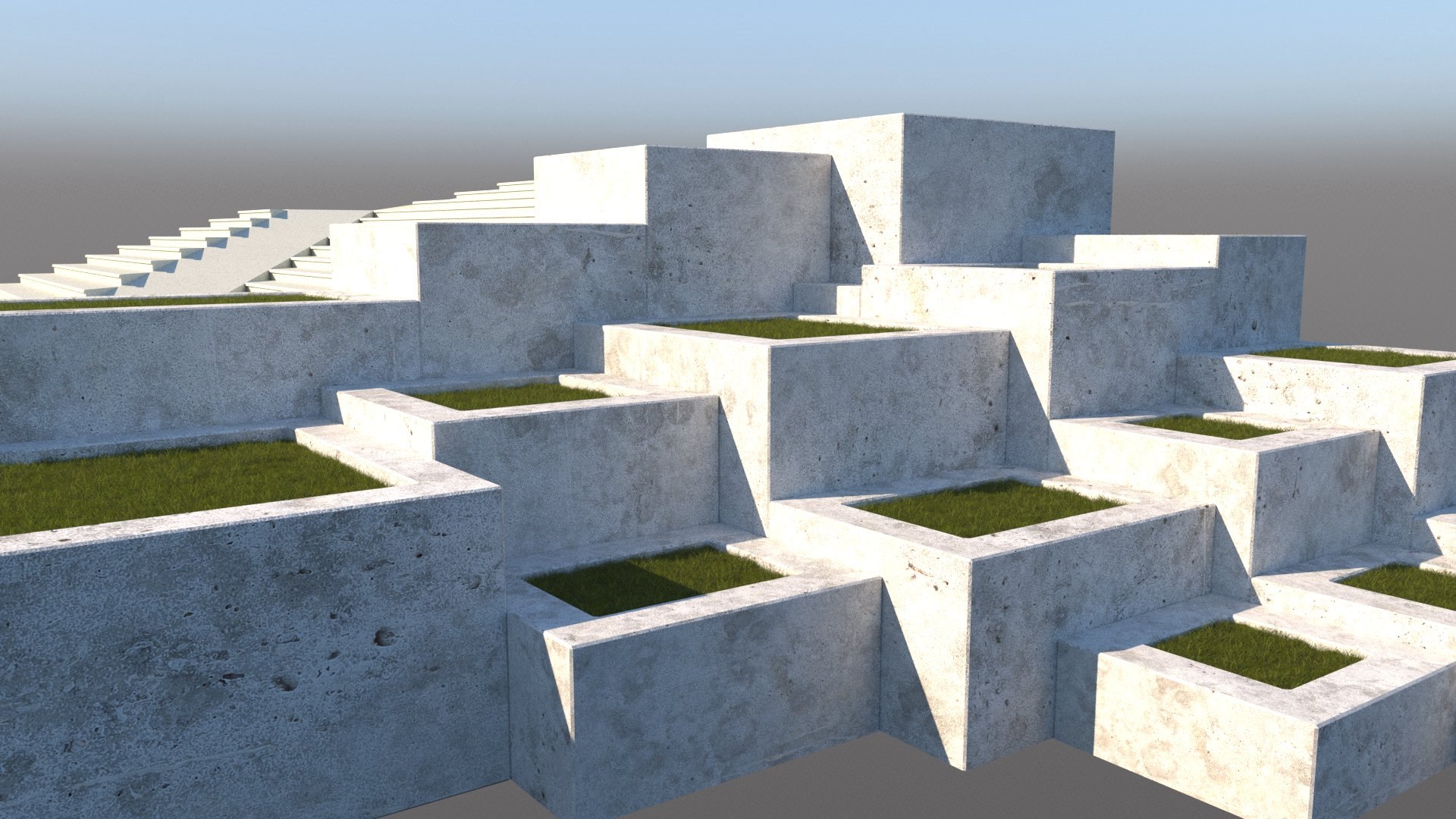 3D Model StairRamp - TurboSquid 2135480