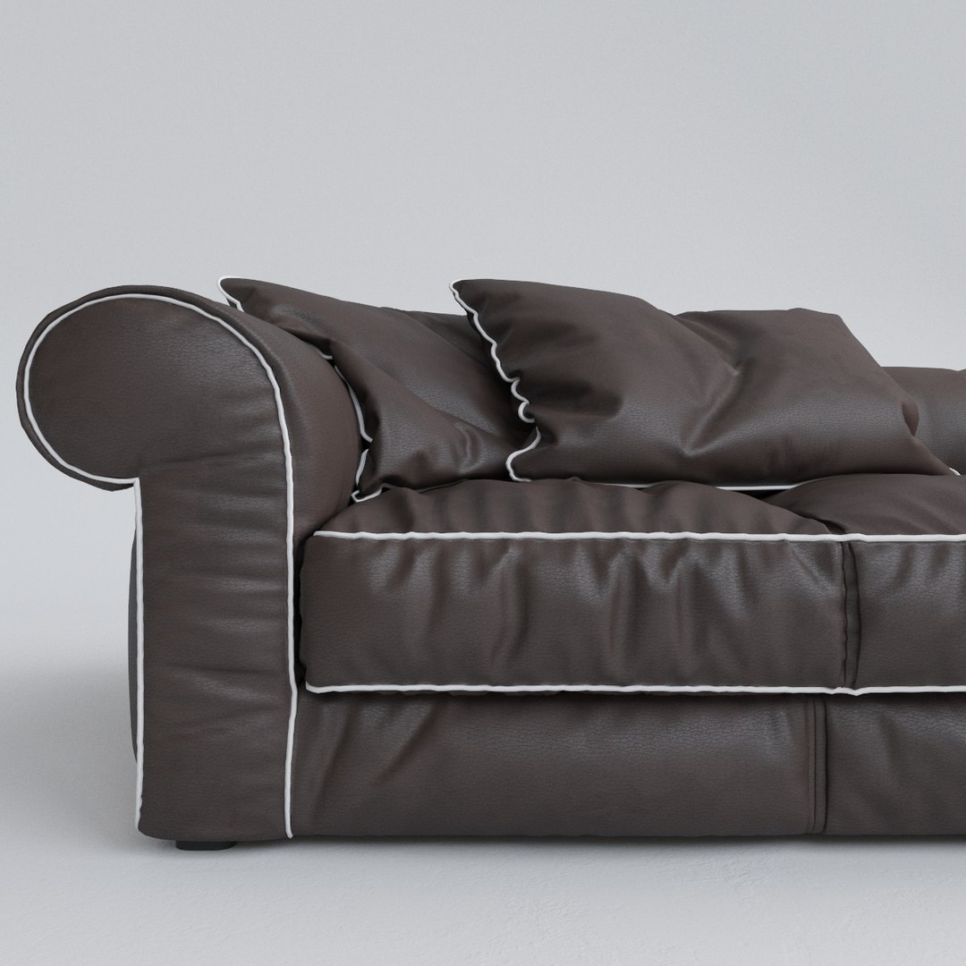 3D baxter alfred sofa model - TurboSquid 1202346