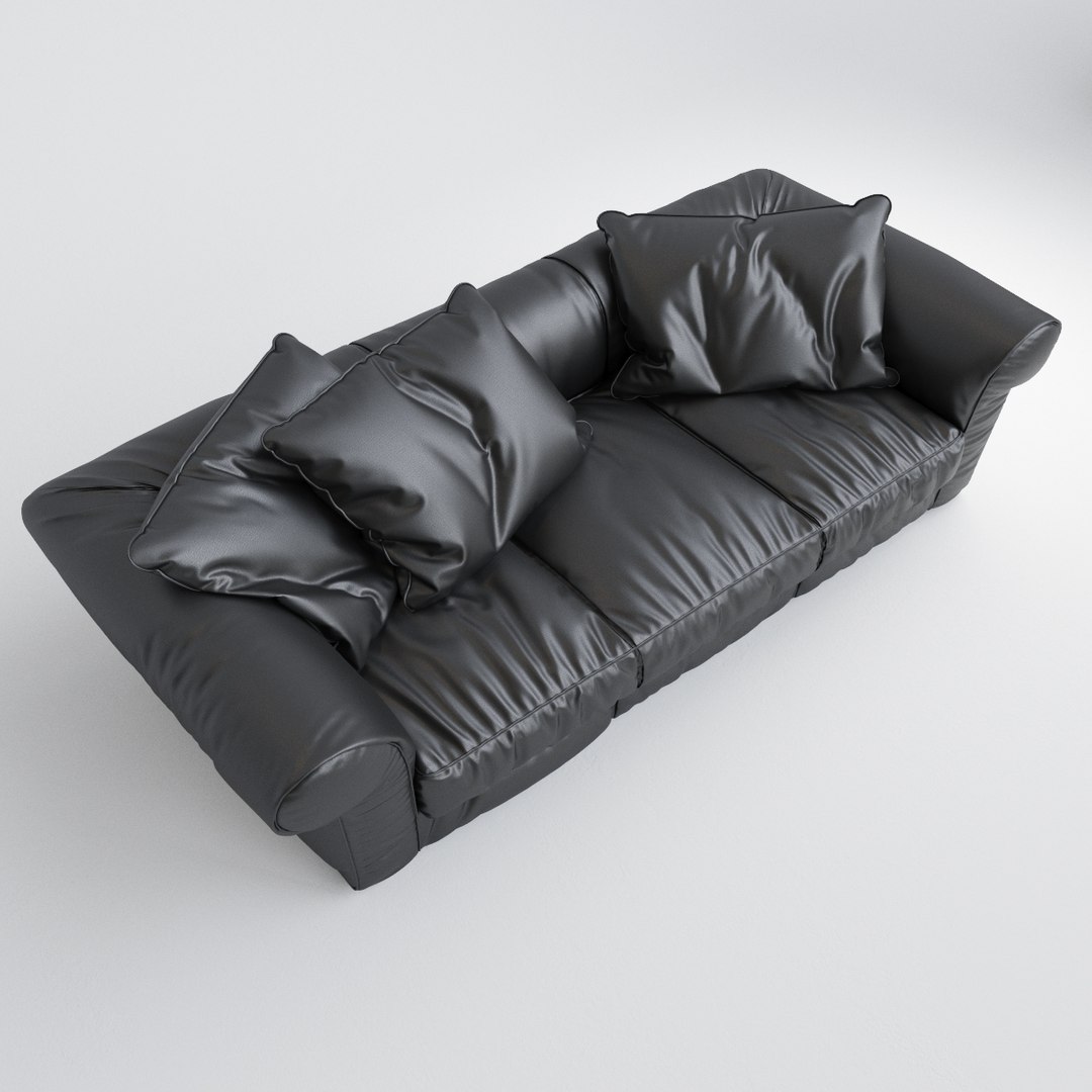 3D baxter alfred sofa model - TurboSquid 1202346
