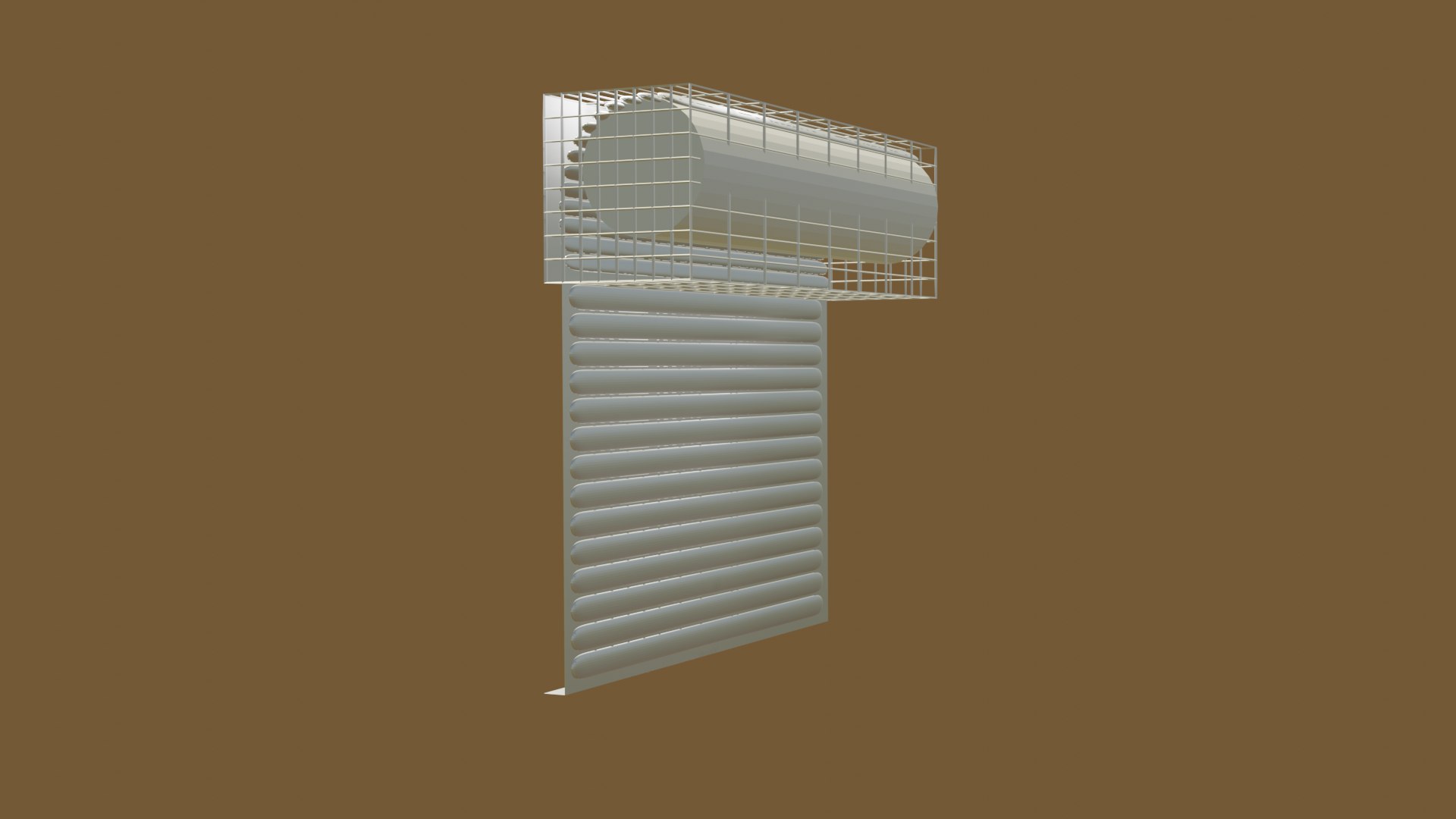 Garage Shutter 3D Model - TurboSquid 1605839