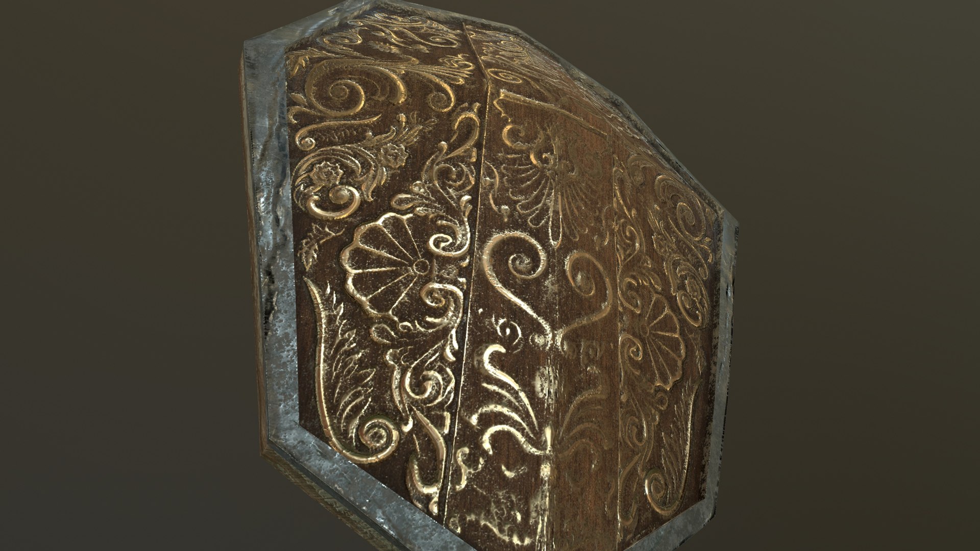 3D Shield 3D Model Model - TurboSquid 2000780