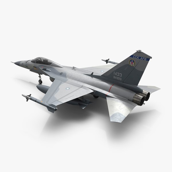 전투기 AIDC F-CK-1 Ching-Kuo 간략화 3D 모델 - TurboSquid 2302657