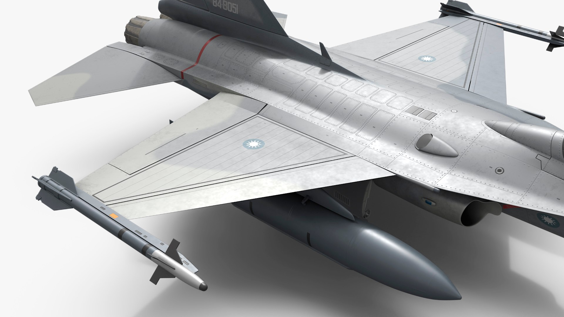 3D Fighting Jet AIDC F-CK-1 Ching-Kuo Simplified Model - TurboSquid 2302657