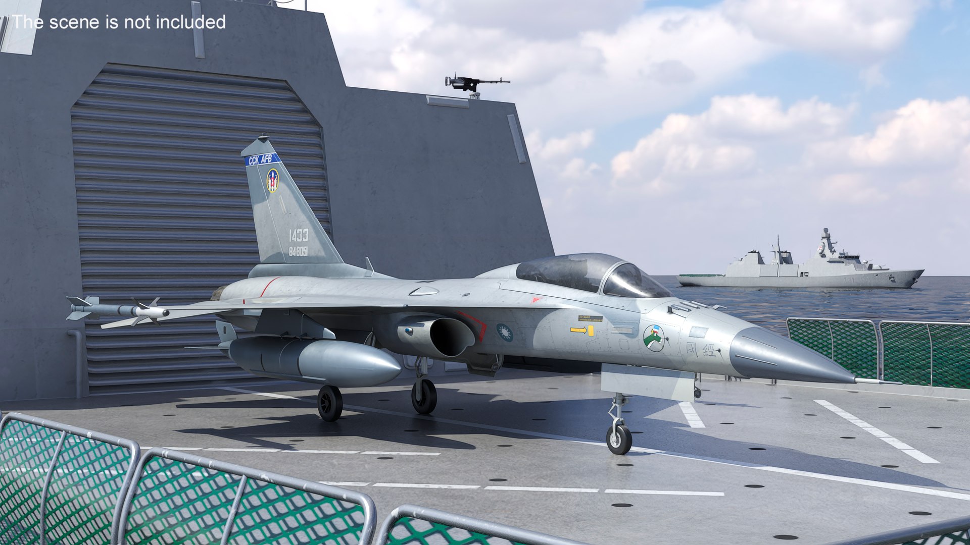 3D Fighting Jet AIDC F-CK-1 Ching-Kuo Simplified Model - TurboSquid 2302657