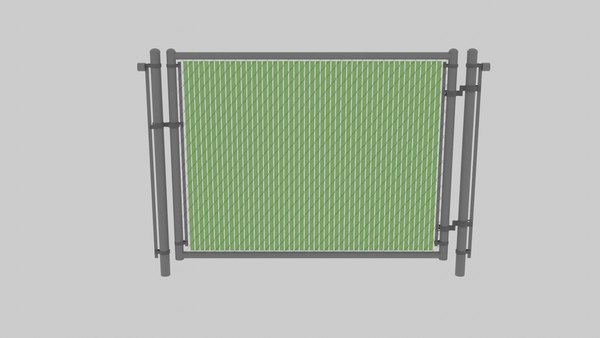 modelo 3d Cerca de alambre - TurboSquid 1696943