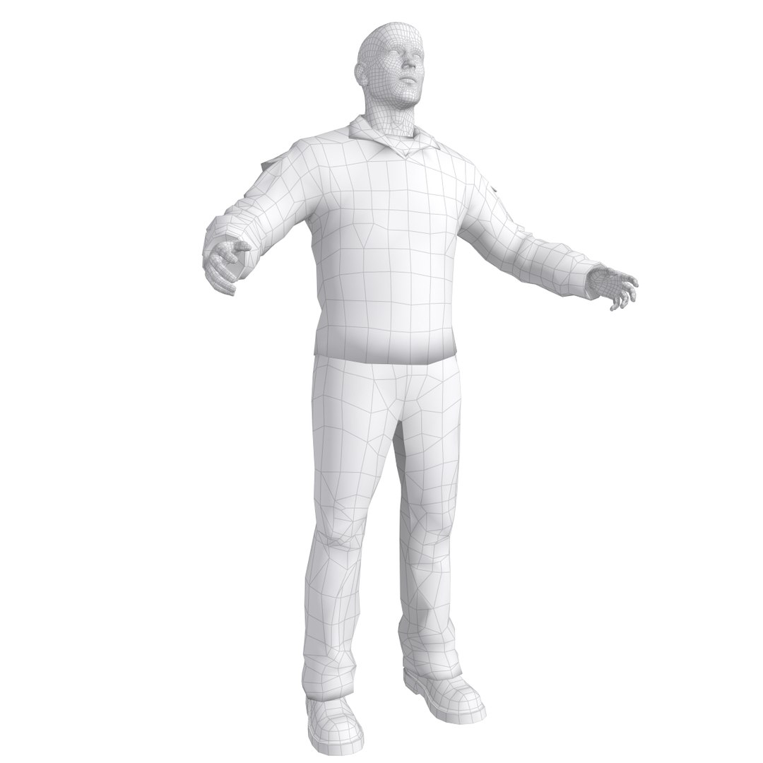 Convict Prisoner 3d Model