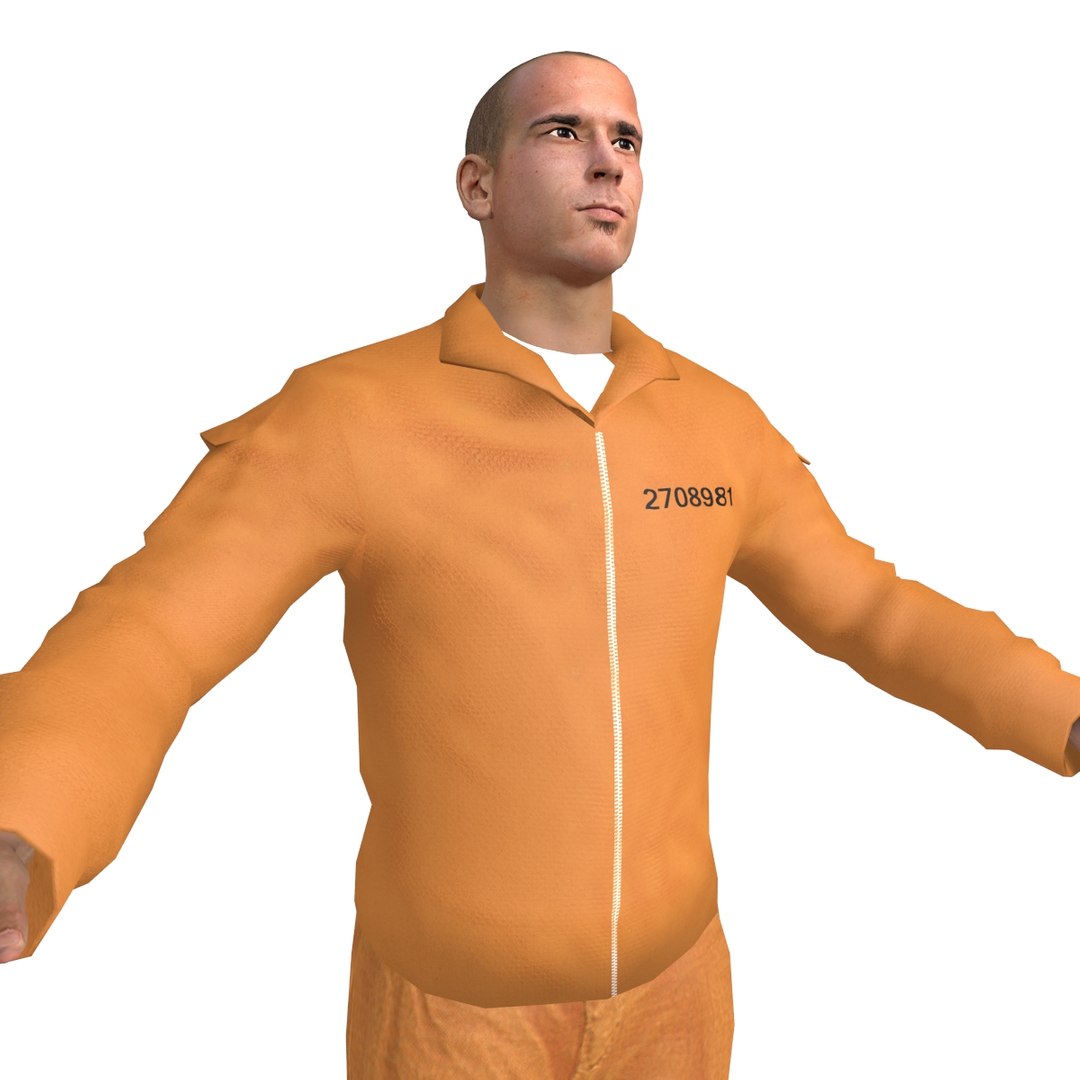 Convict Prisoner 3d Model