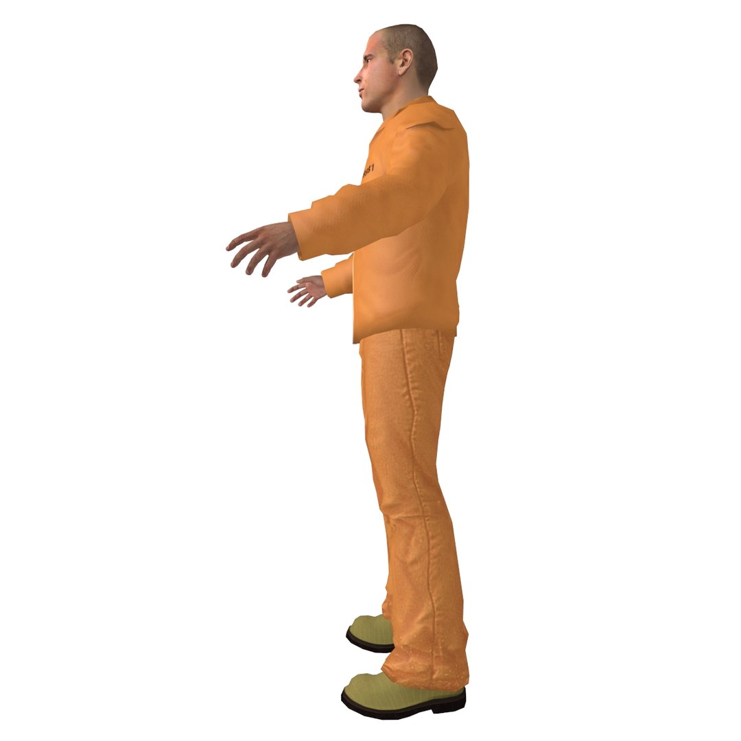 Convict Prisoner 3d Model