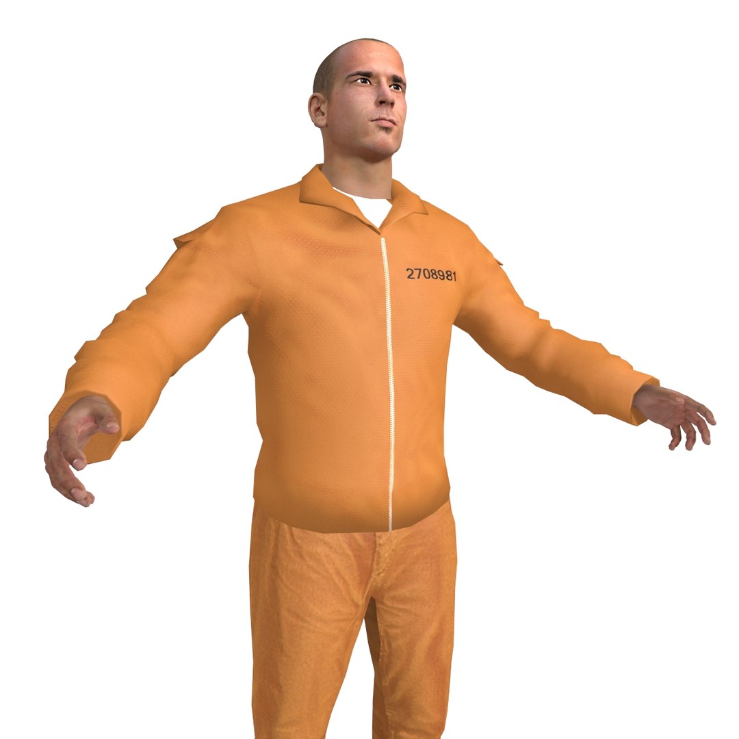 Convict Prisoner 3d Model