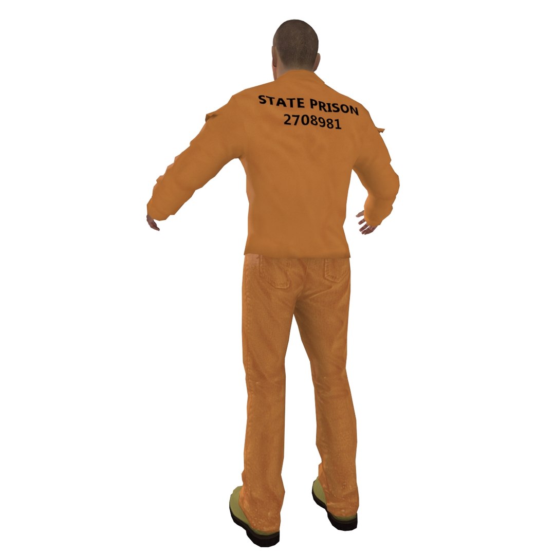 Convict Prisoner 3d Model