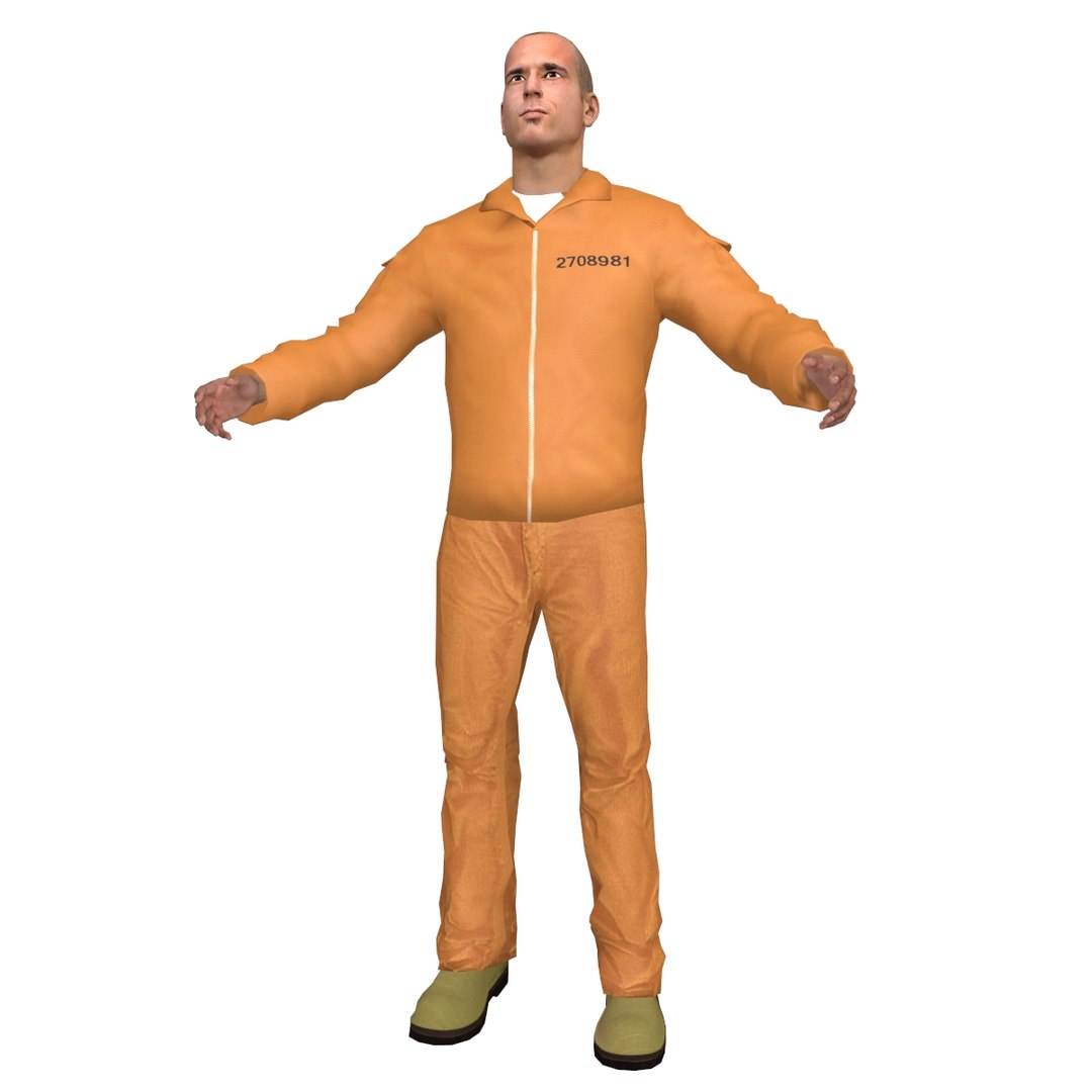 Convict Prisoner 3d Model