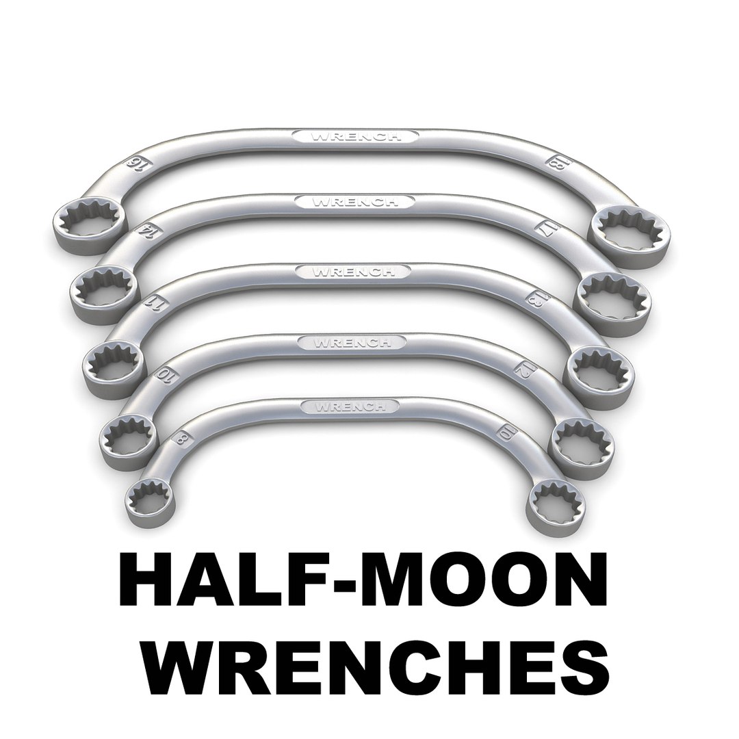 3ds Half-moon Wrenches